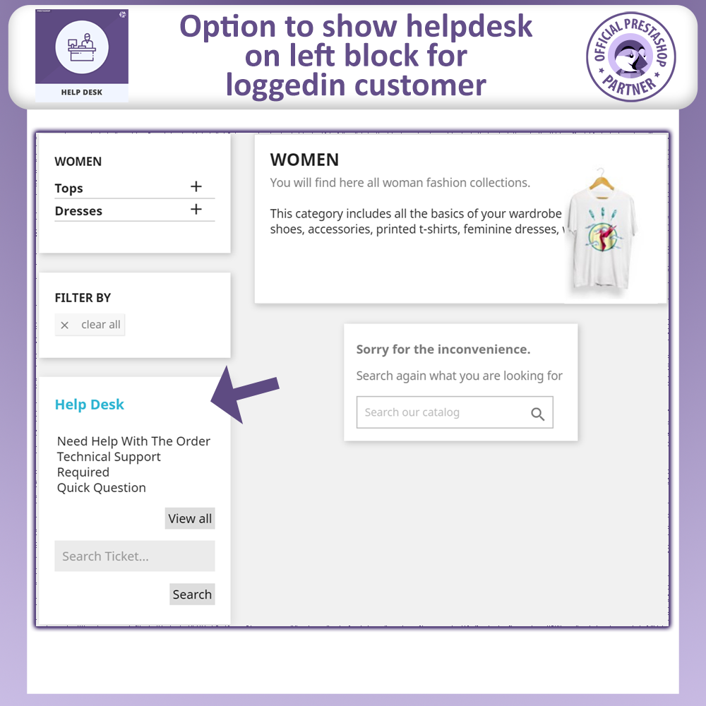 PrestaShop Help Desk Module - System Zarządzania Obsługą Klienta