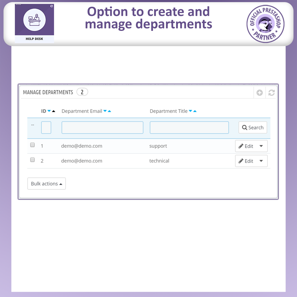 PrestaShop Help Desk Module: Automated Ticket Support System