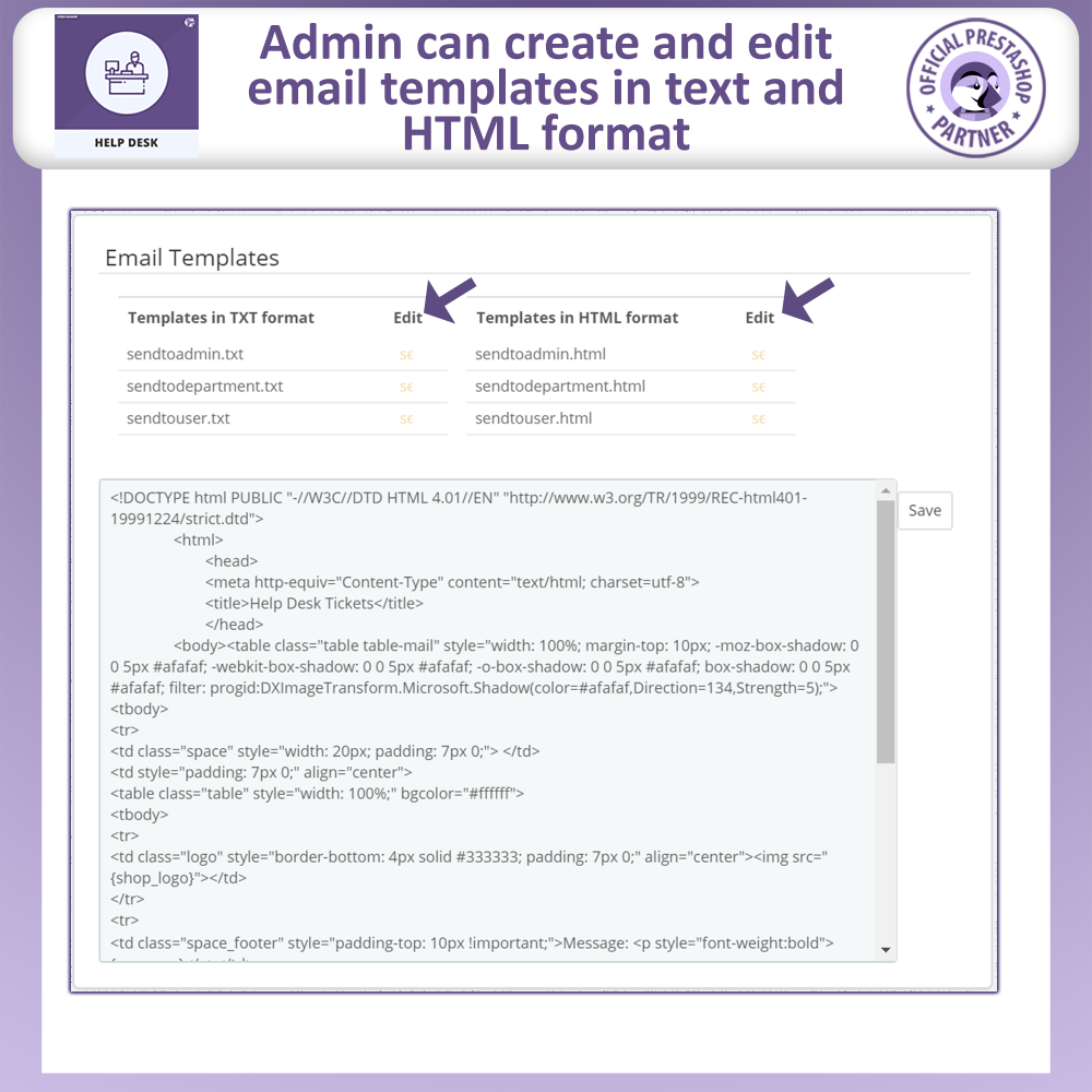 PrestaShop Help Desk Module: Automated Ticket Support System
