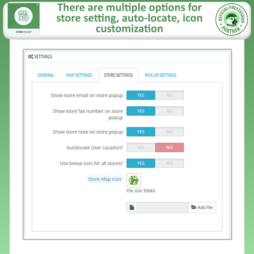 Module de retrait en magasin PrestaShop: commandes locales