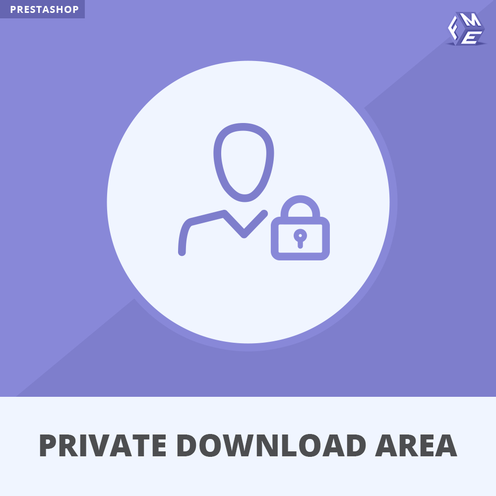 Private Download Area for Authorized Customers Module