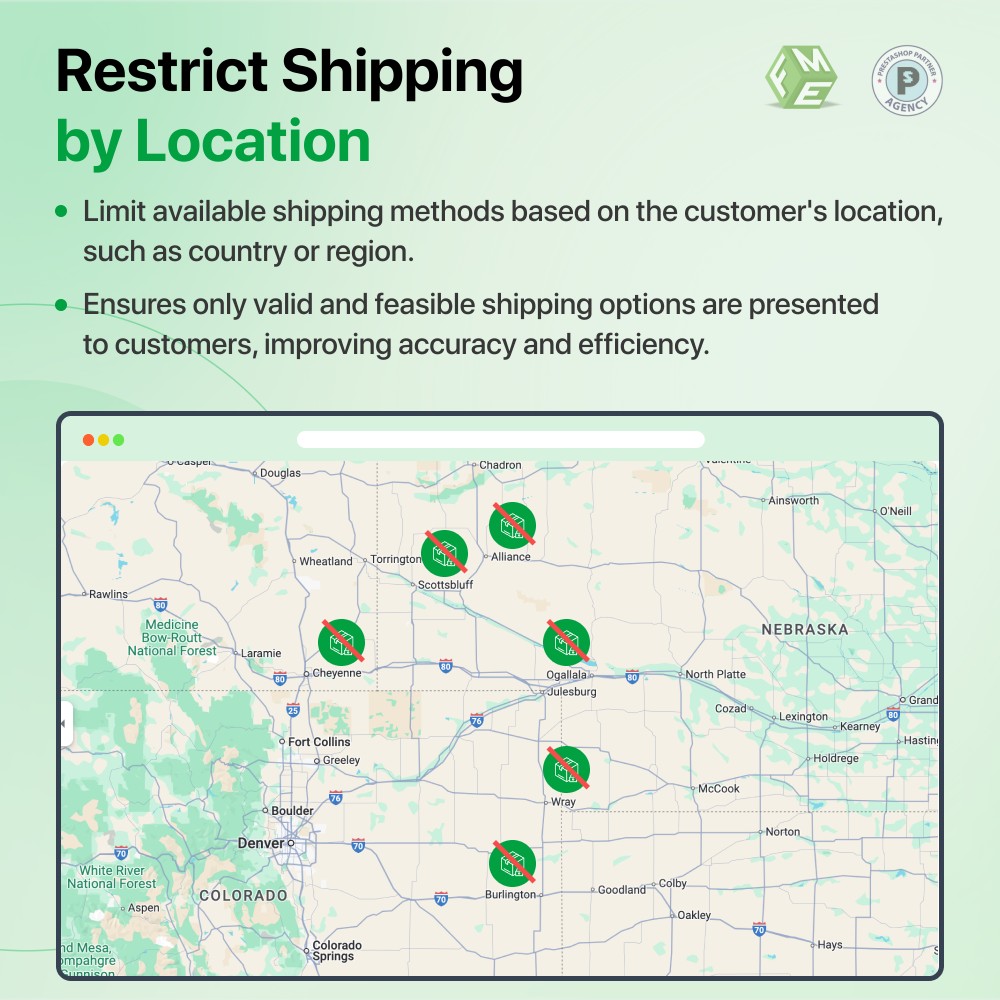Prestashop Shipping Restrictions Module Customize Shipping Rates
