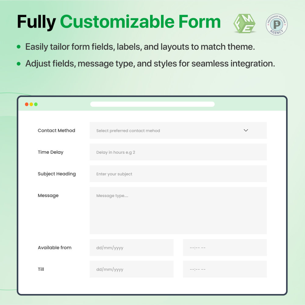 PrestaShop Call Back Module, Request a Call
