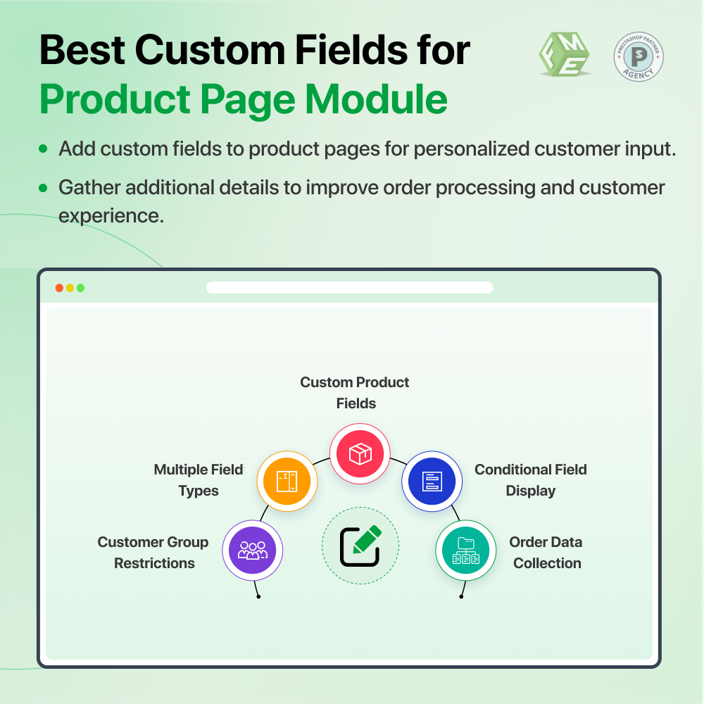 Prestashop Custom Fields Product Module