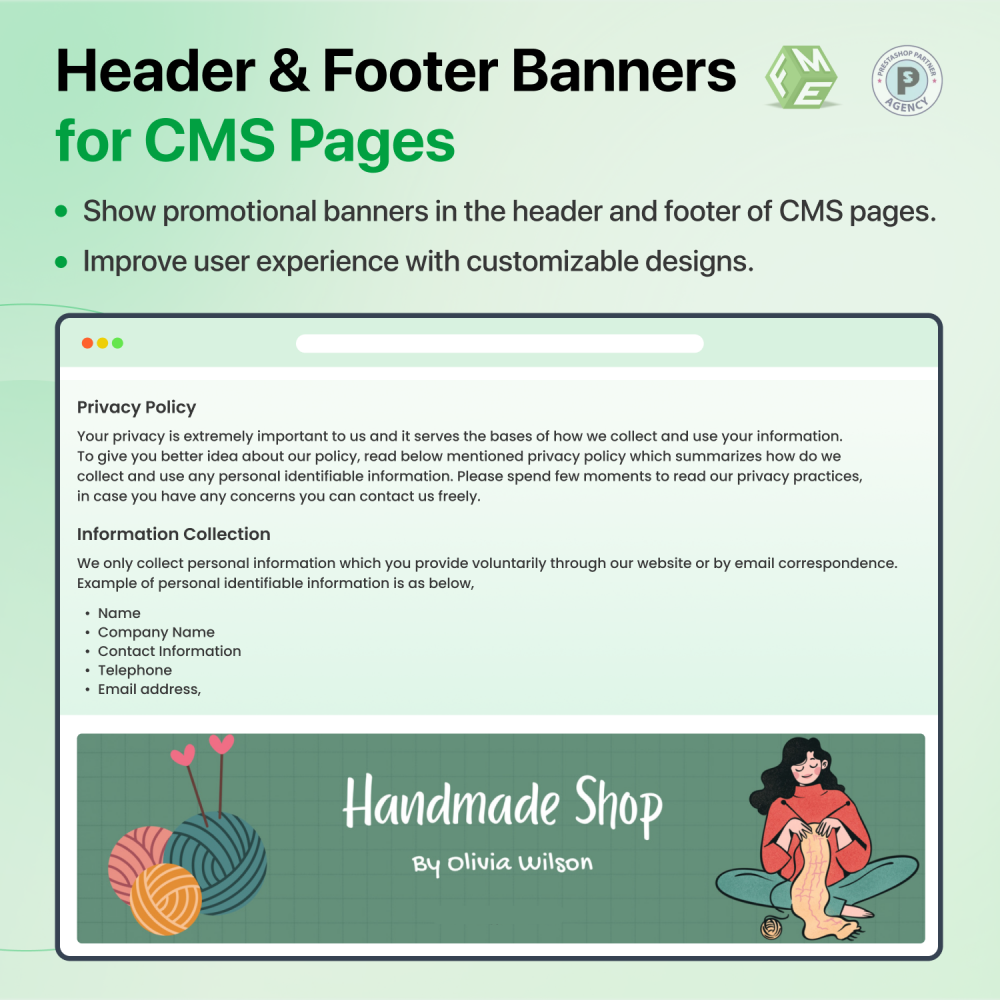 Innovative PrestaShop Banner Module - Professional and Easy