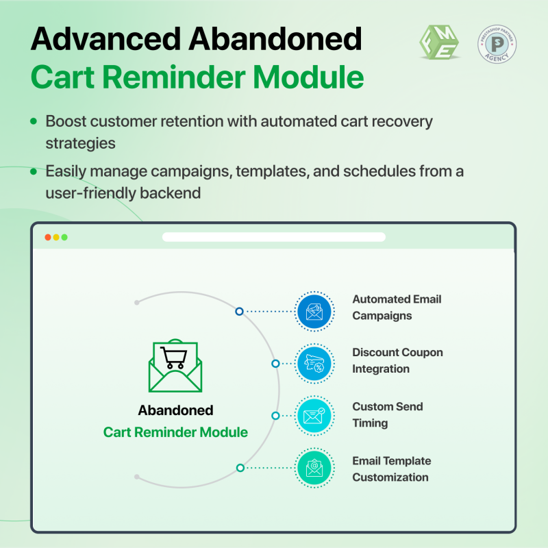 Prestashop Abandoned Cart Reminder - Bring Back Customers